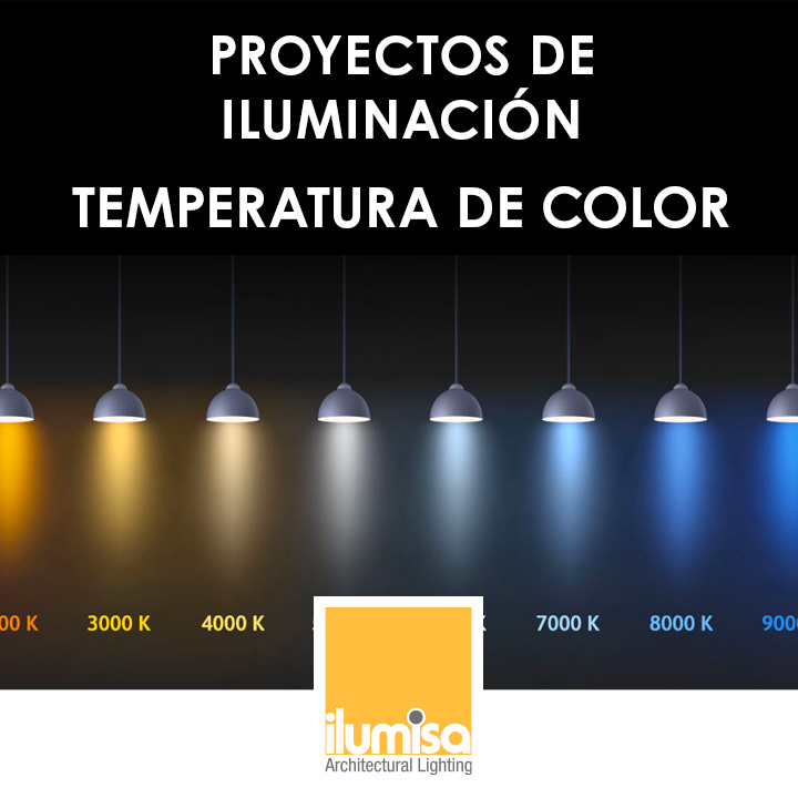 Proyectos iluminación Temperatura Color